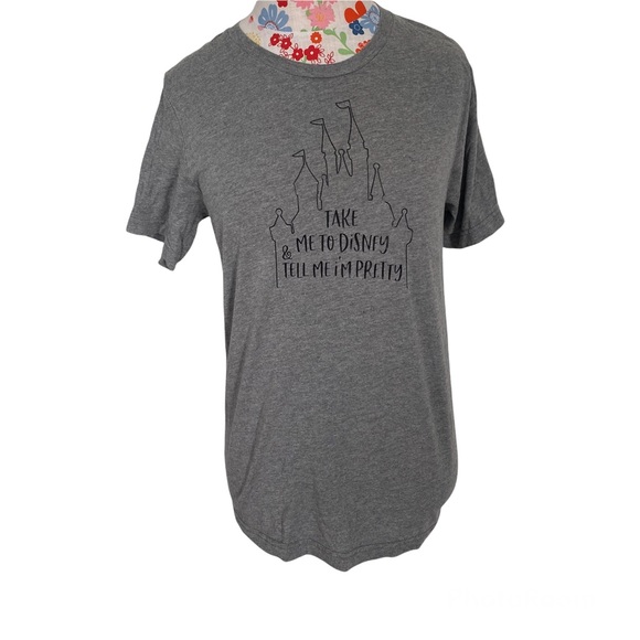 Tops | Disney Castle Tee | Poshmark